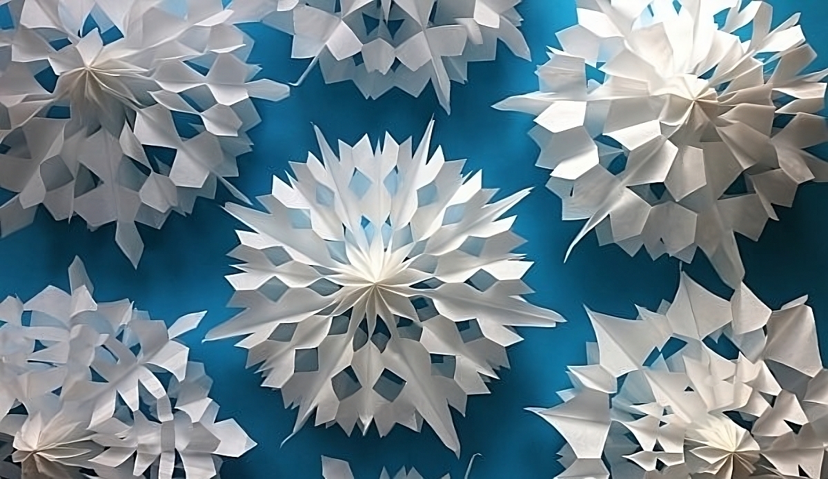 Make a Sparkly Paper snow flake | Western Australian Museum